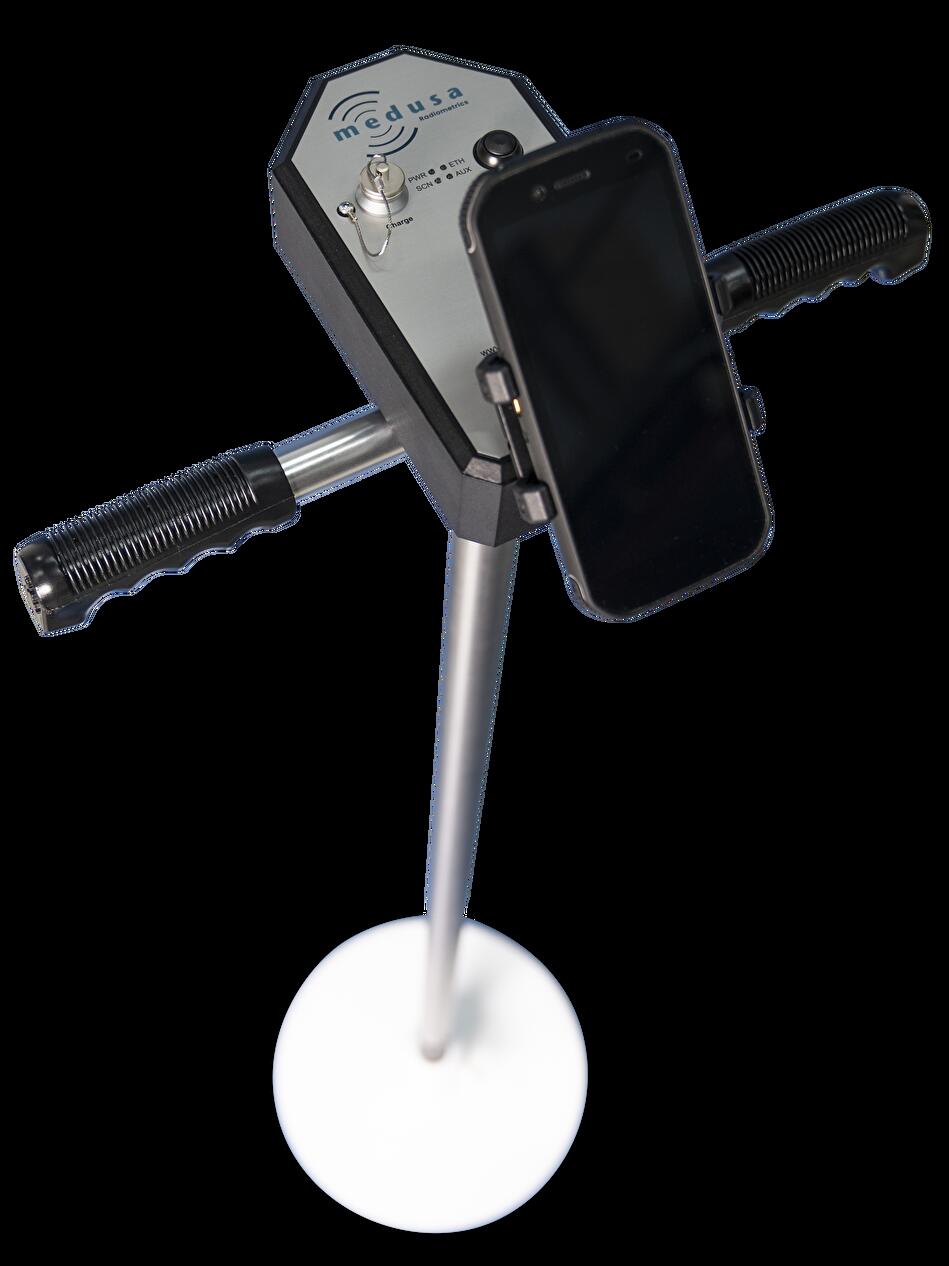 gSMS-100 - Stationary gamma-ray spectrometer - Medusa Radiometrics